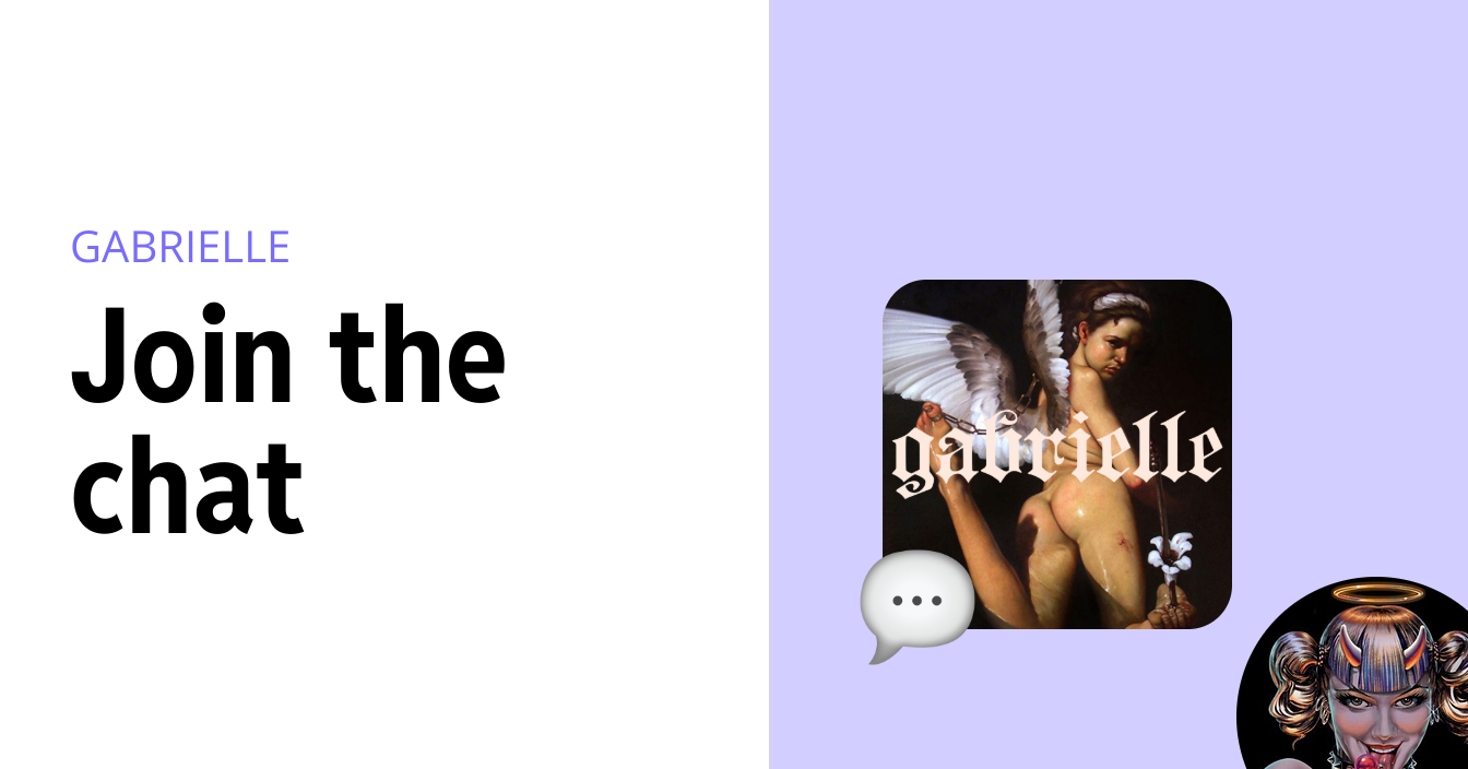 Gabrielle chat
