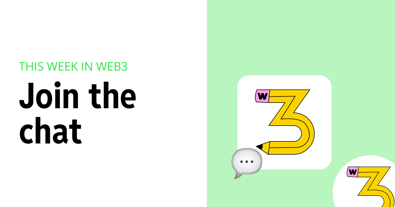 This Week In Web3 chat