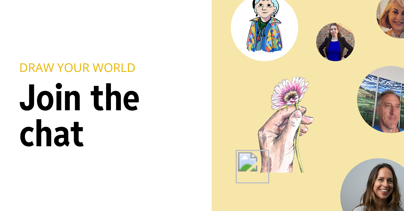 Draw Your World chat