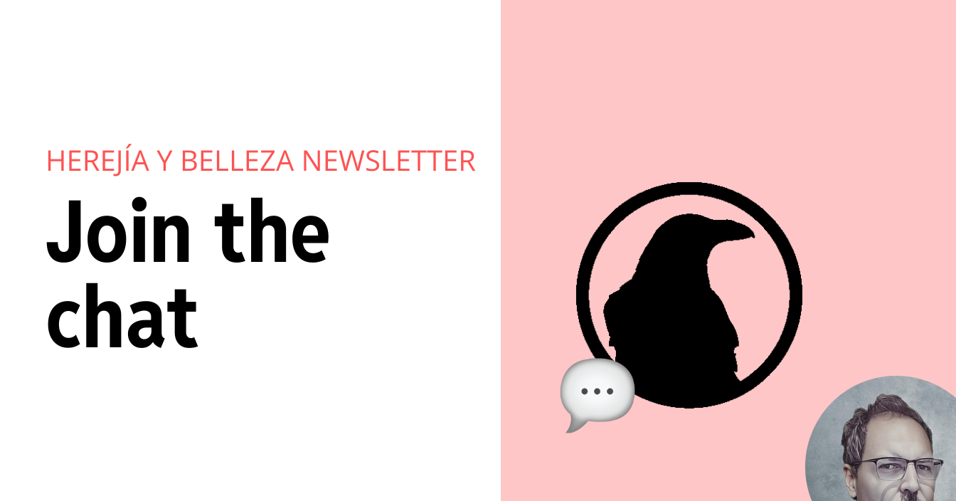 Descubre: la newsletter de Pedro Ortega chat