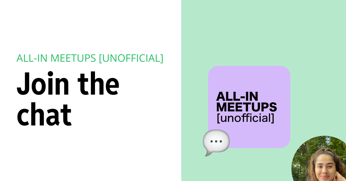 ALL-IN MEETUPS [unofficial] chat