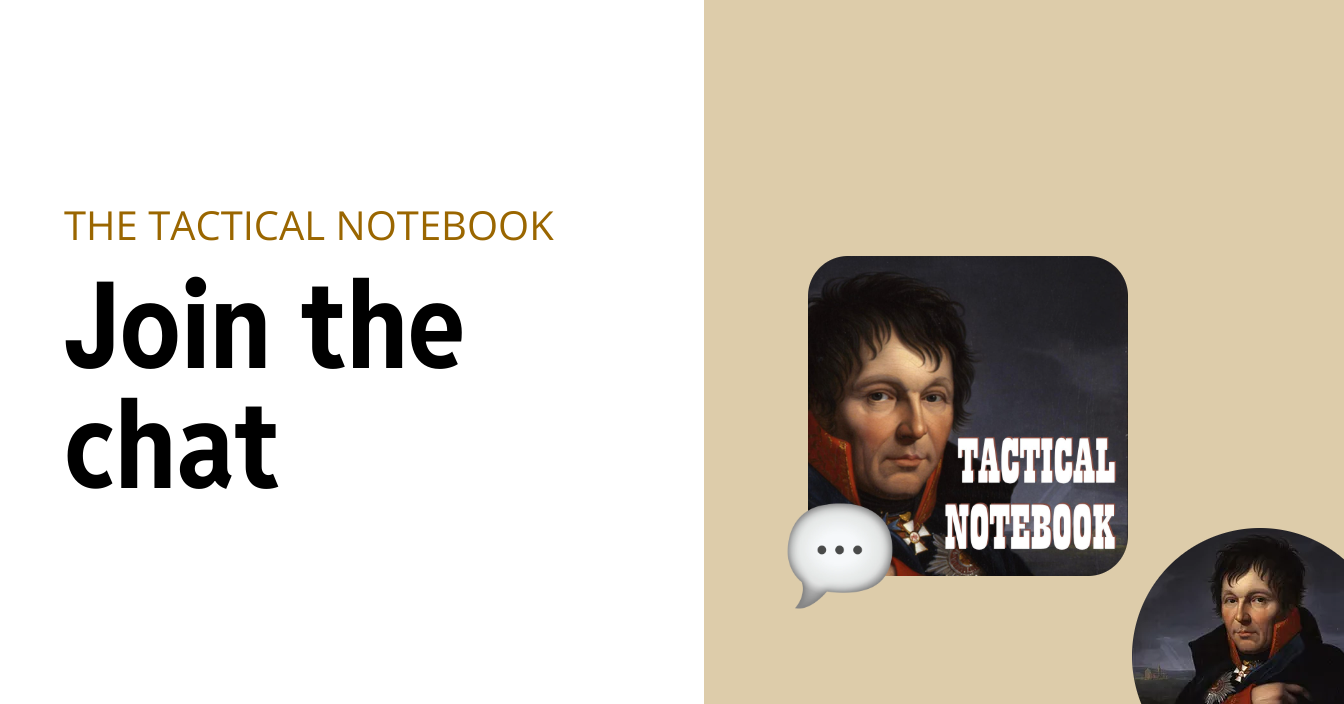 The Tactical Notebook chat