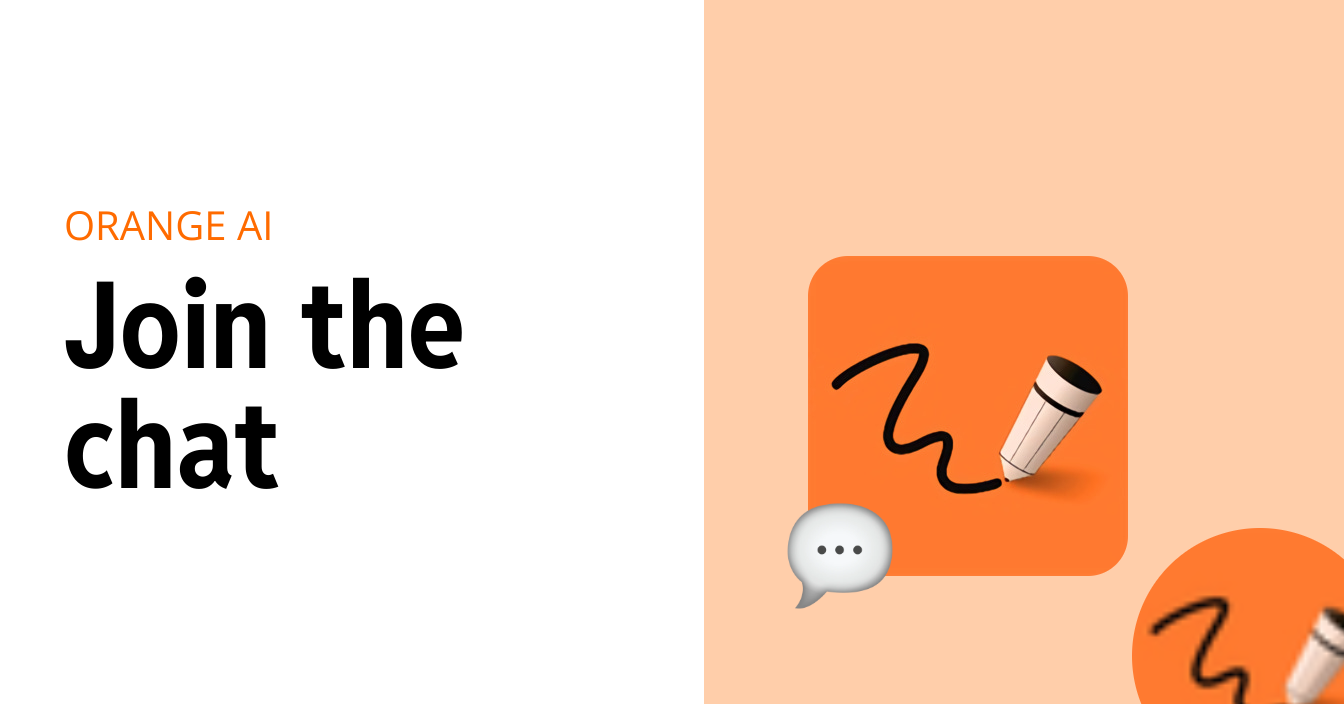 Orange AI chat