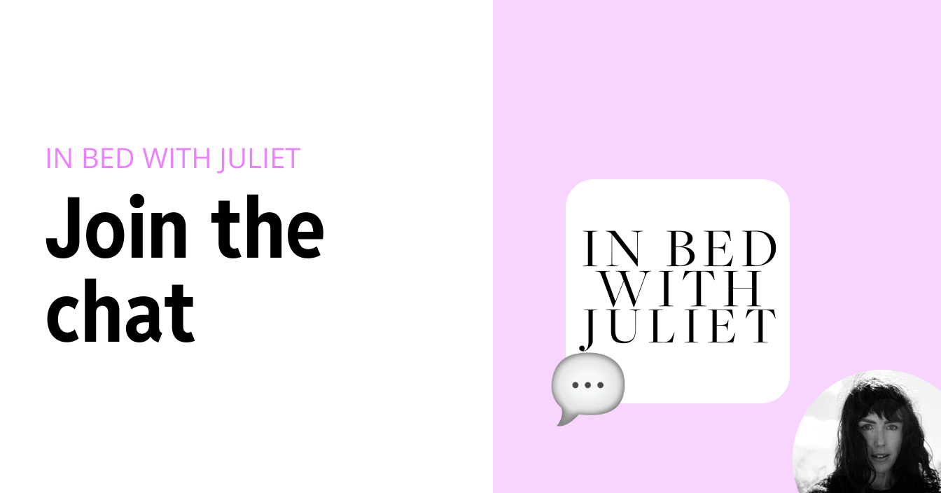 In Bed With Juliet chat