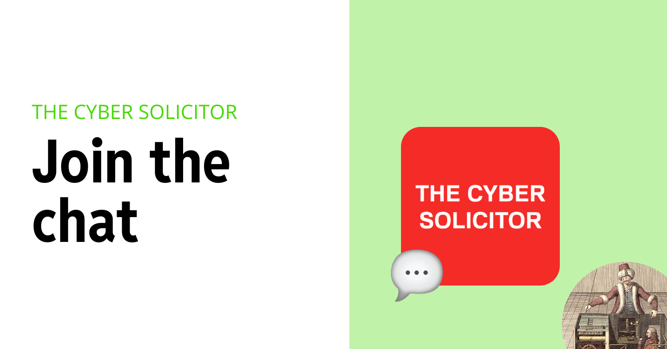 The Cyber Solicitor chat
