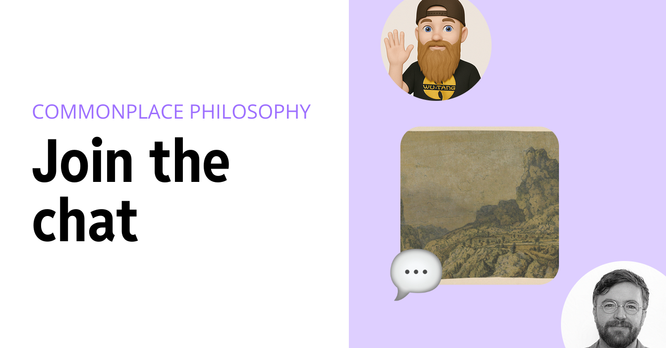 Commonplace Philosophy chat