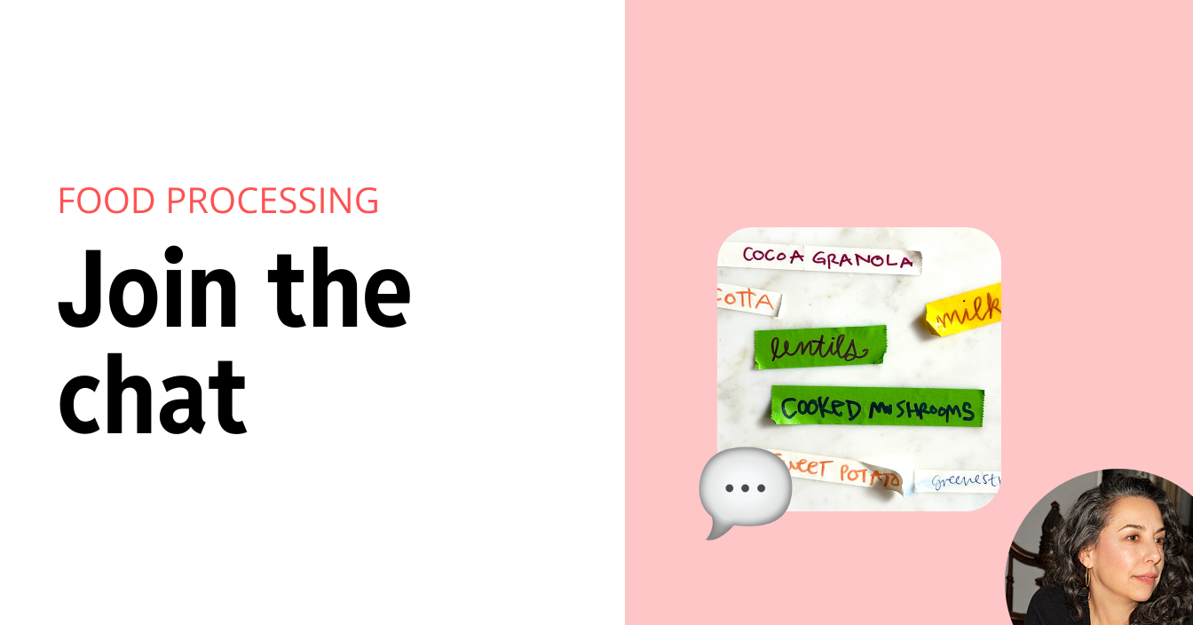 Food Processing chat
