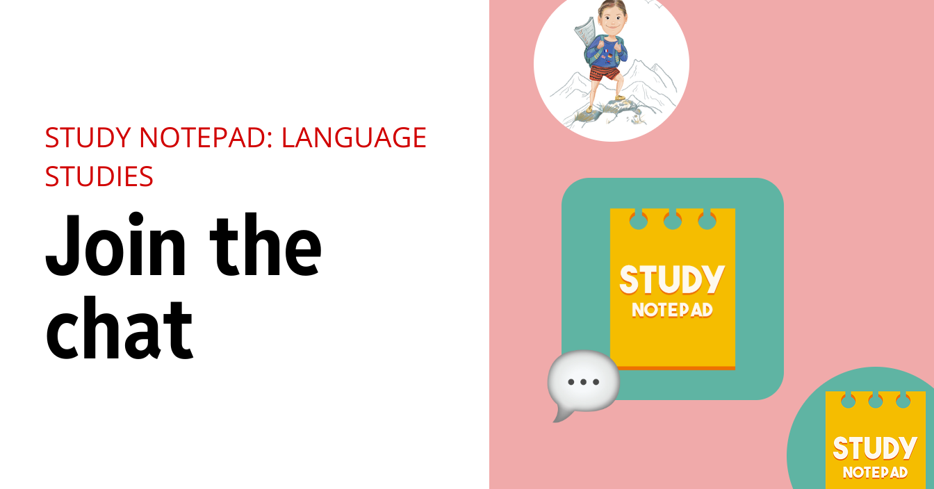 Study Notepad: Language Studies chat