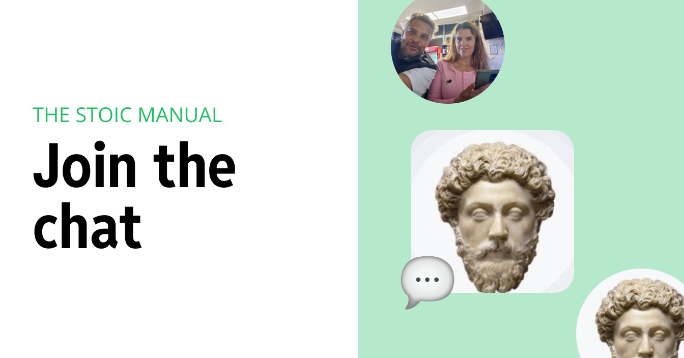 The Stoic Manual chat