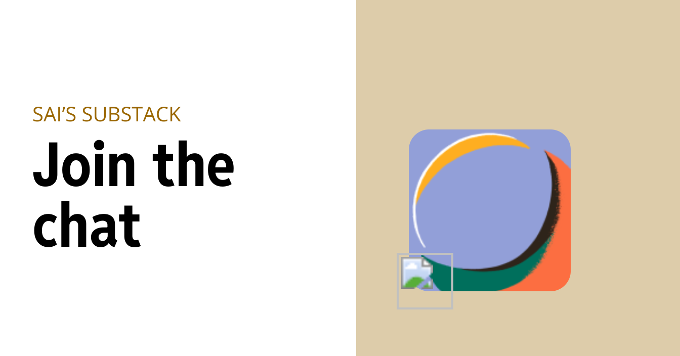 Sai’s Substack chat