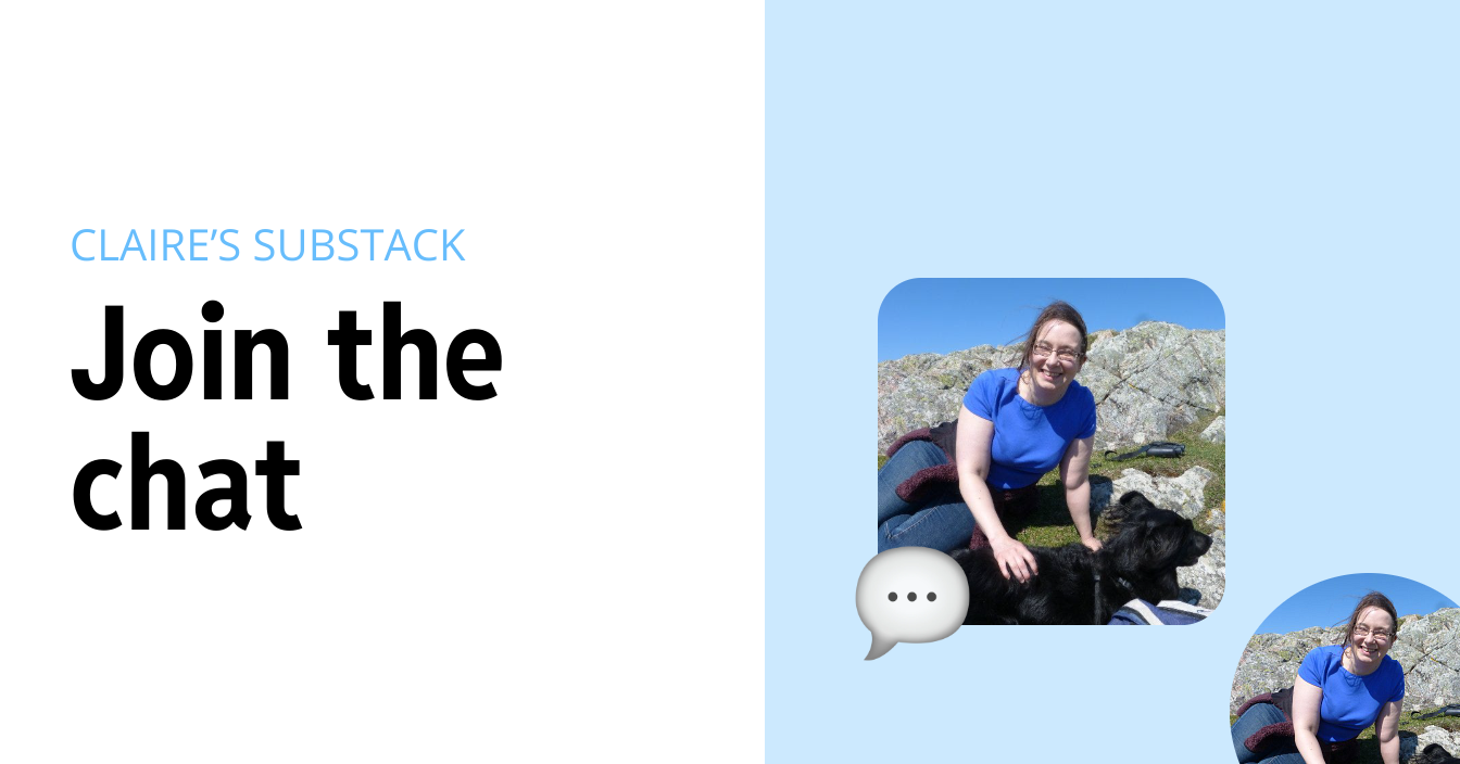 Claire’s Substack chat
