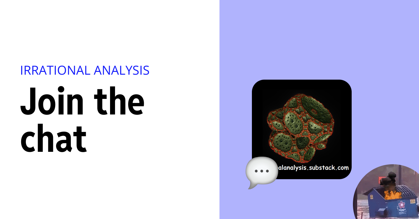 Irrational Analysis chat