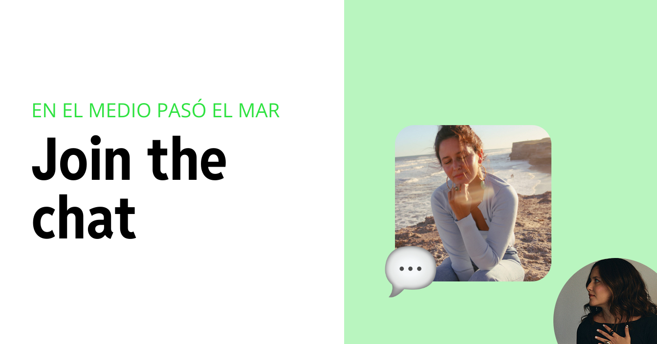 en el medio pasó el mar chat