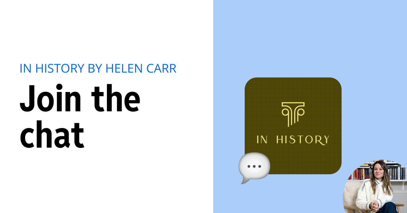 In History by Helen Carr chat