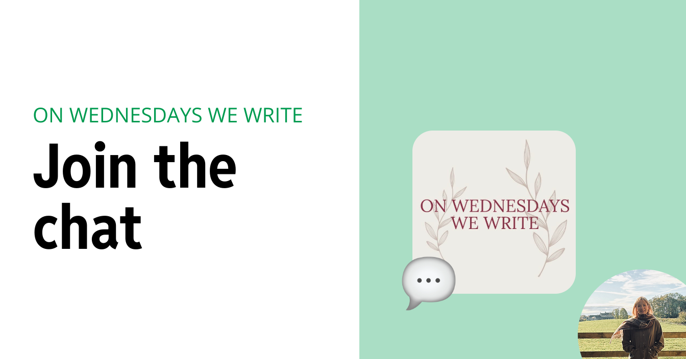On Wednesdays We Write chat