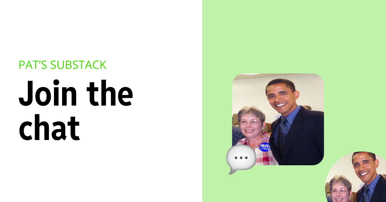 Pat’s Substack chat