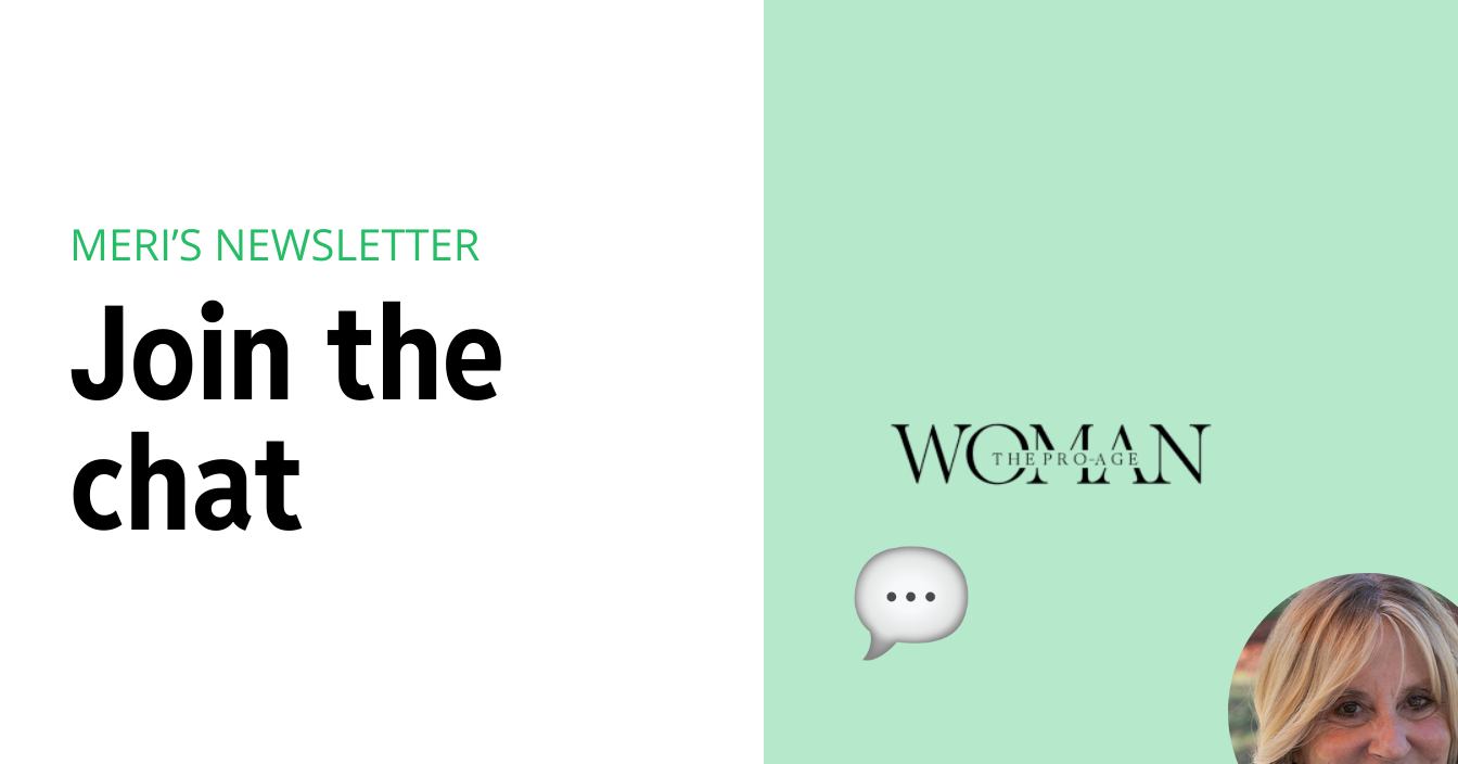 Meri’s Newsletter chat