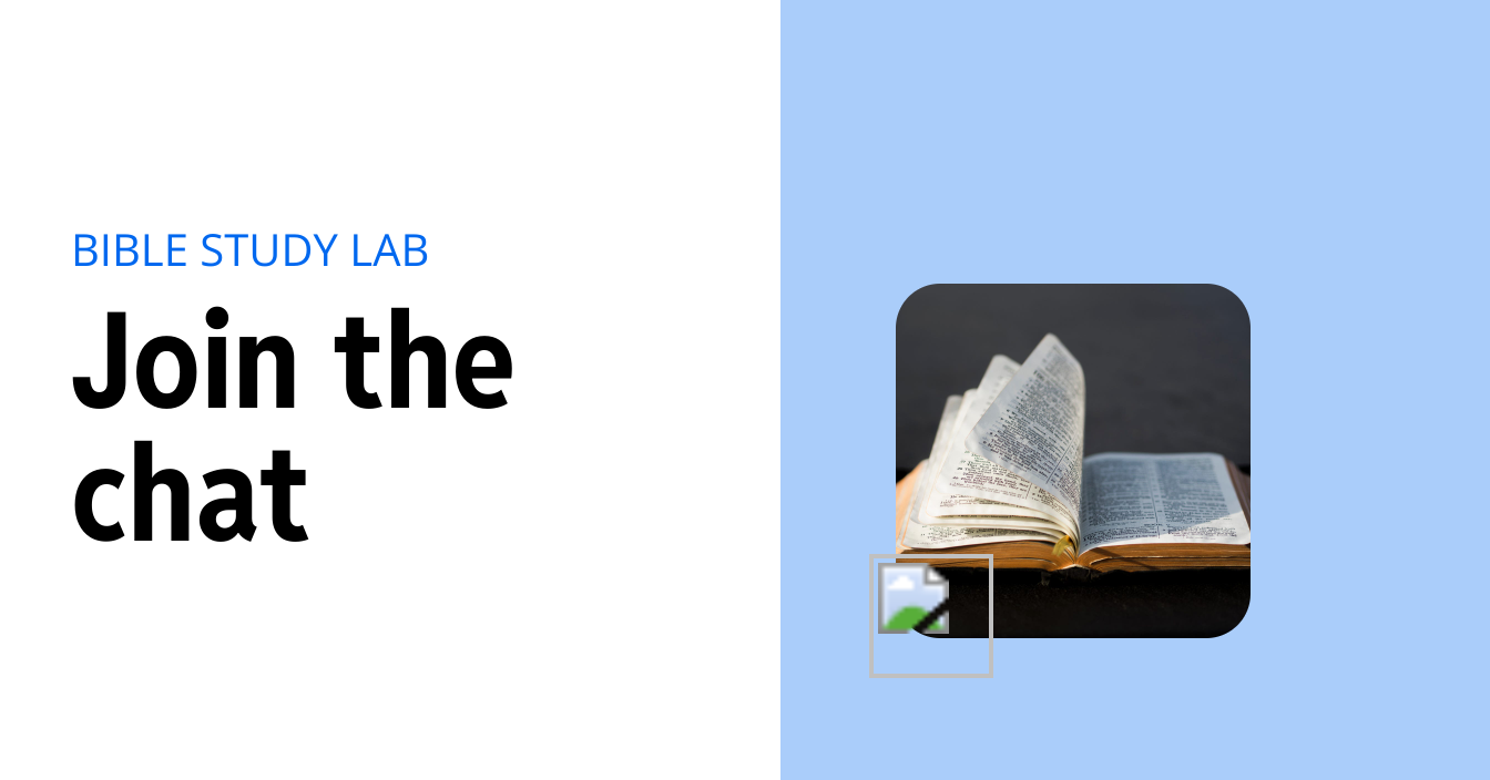 Bible Study Lab chat