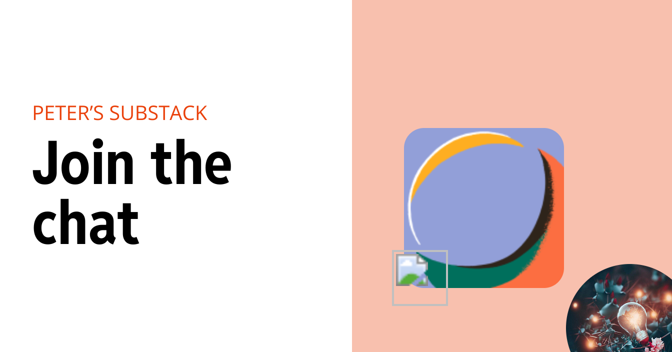 Peter’s Substack chat
