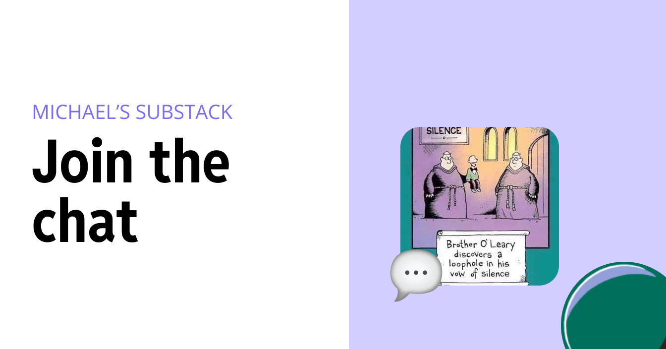 Michael’s Substack chat
