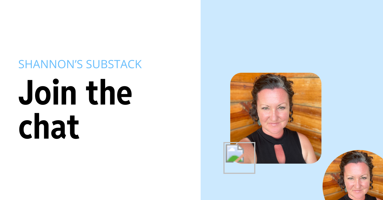 Shannon’s Substack chat