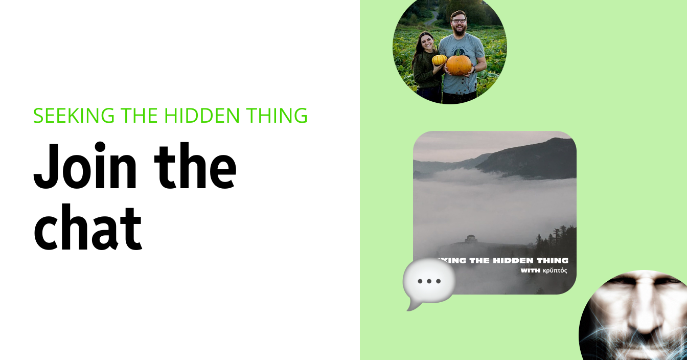 Seeking the Hidden Thing chat