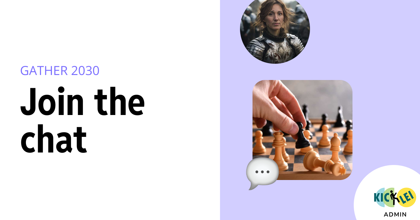 Gather 2030 chat