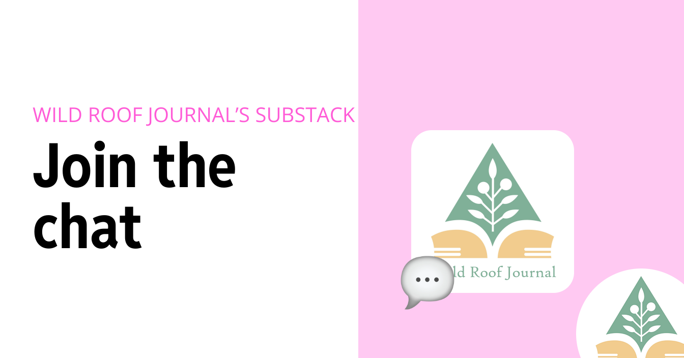 Wild Roof Journal’s Substack chat