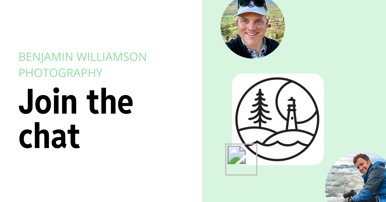 Benjamin Williamson Photography chat