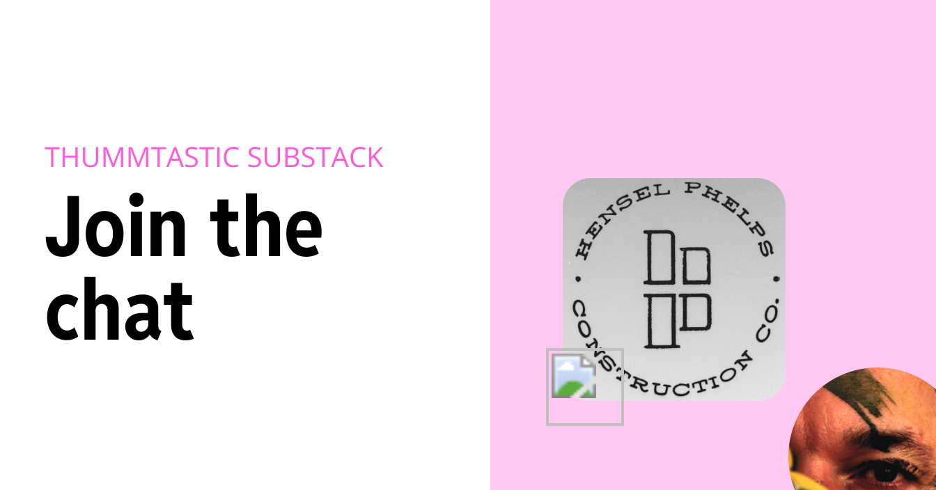 Thummtastic Substack chat