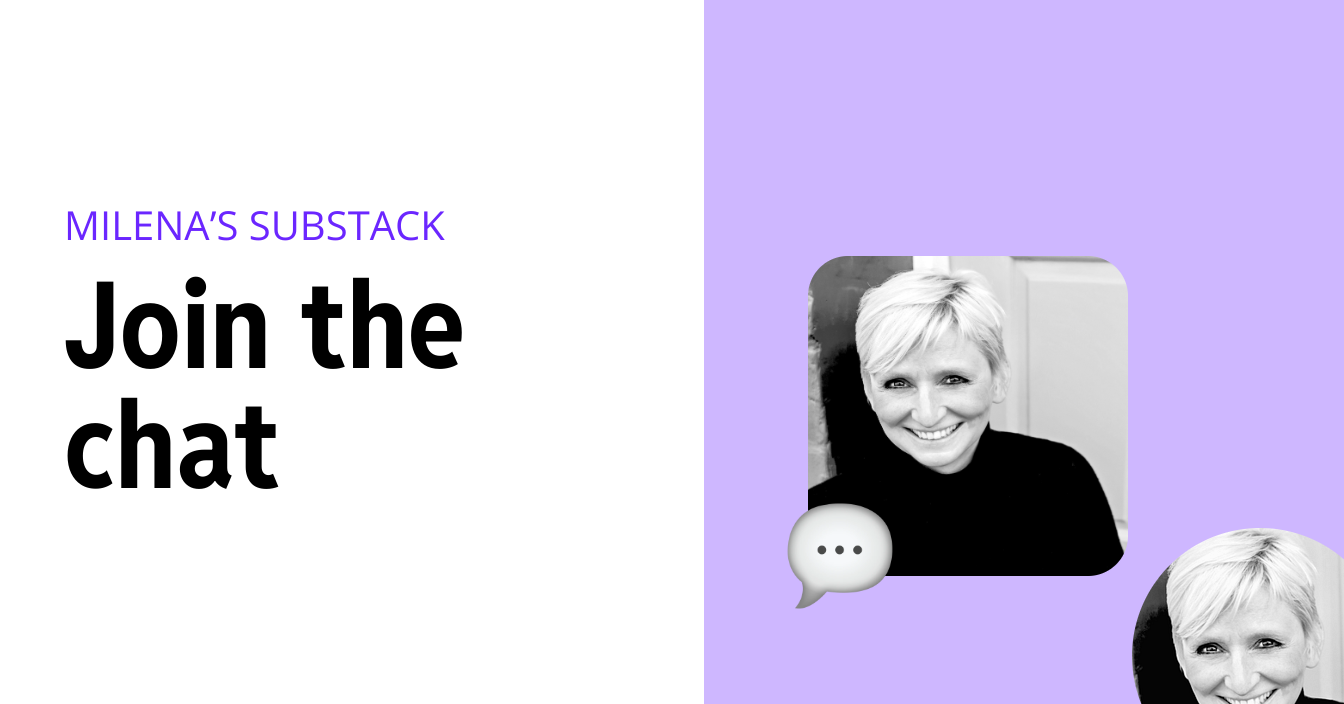 Milena’s Substack chat