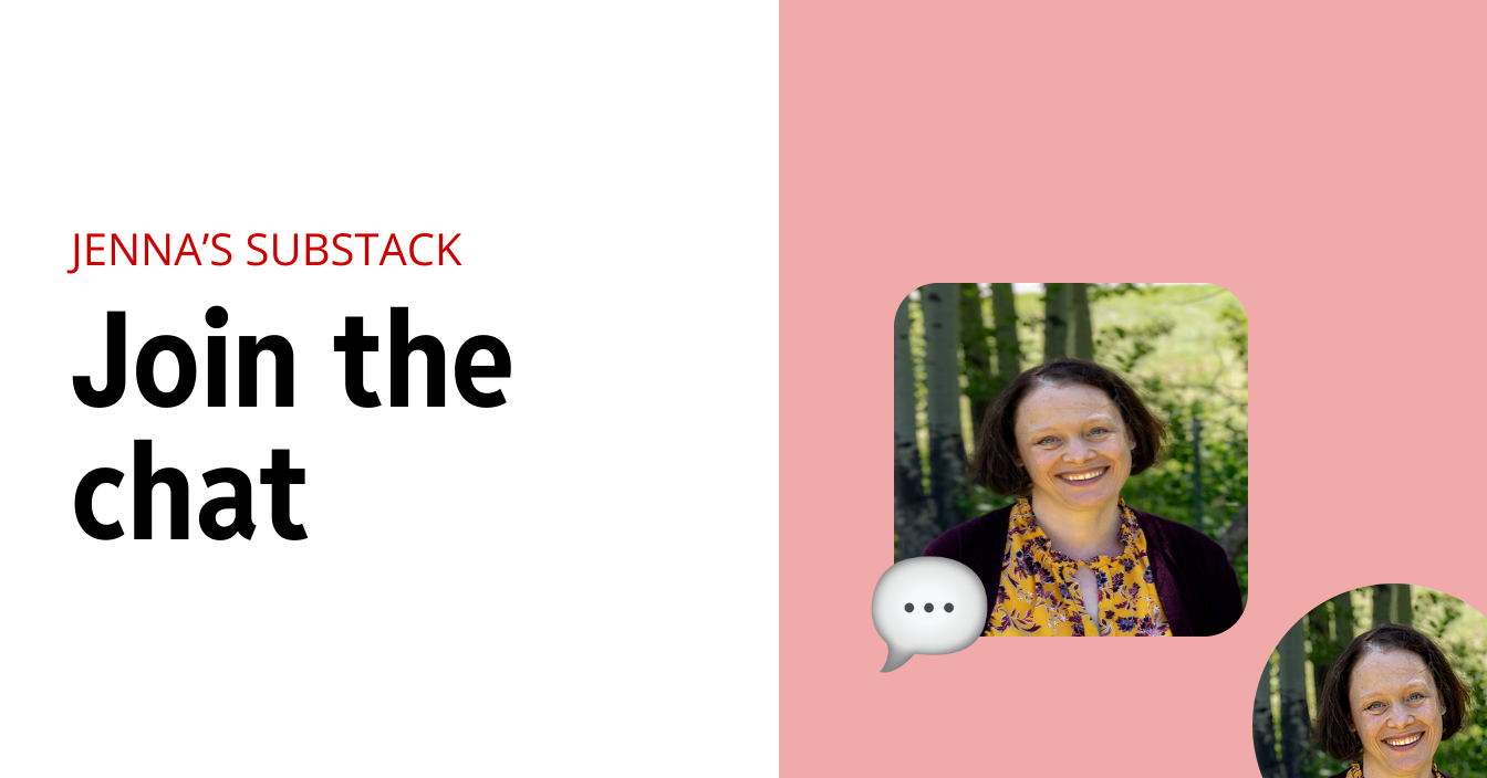Jenna’s Substack chat