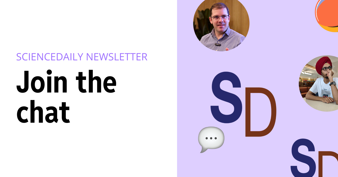 ScienceDaily Newsletter chat