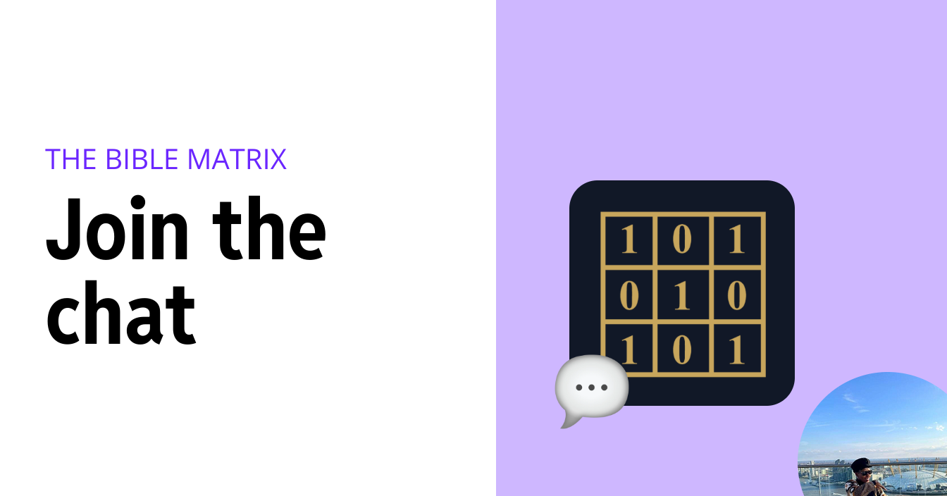 The Bible Matrix chat