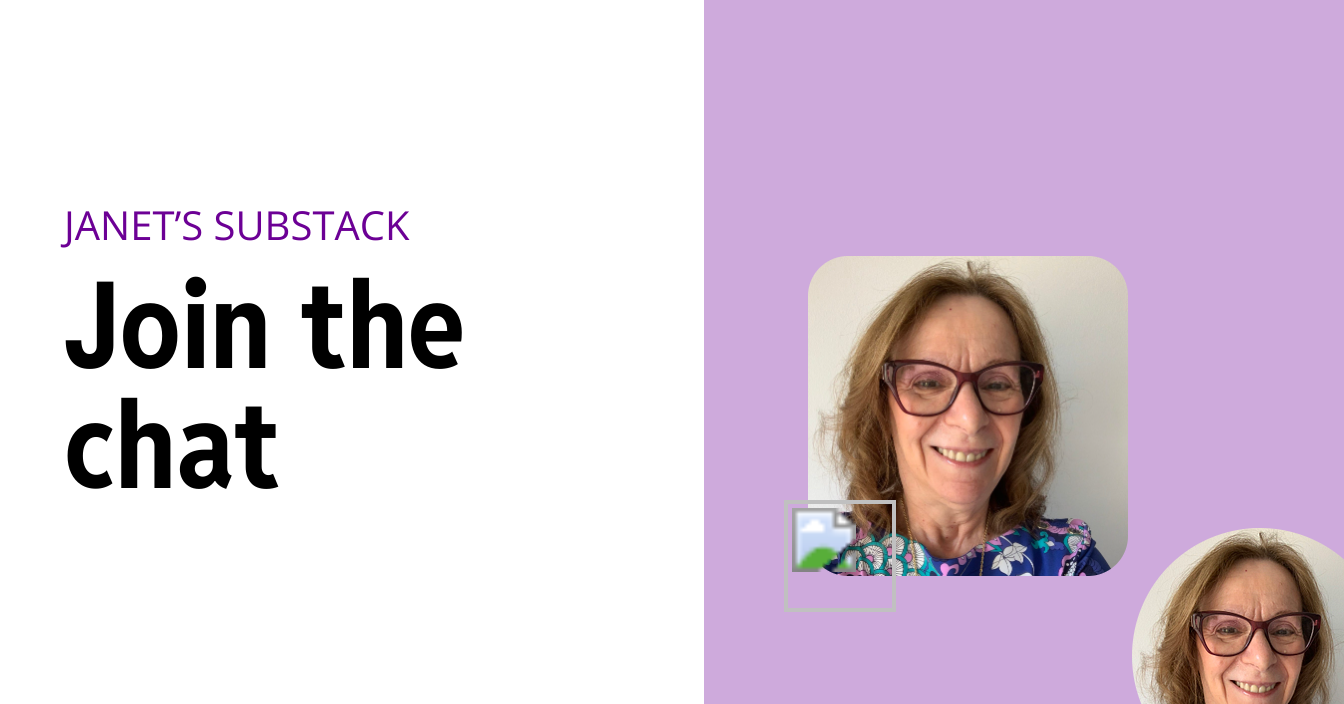 Janet’s Substack chat