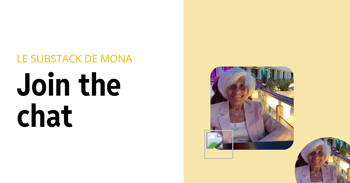 Le Substack de Mona chat