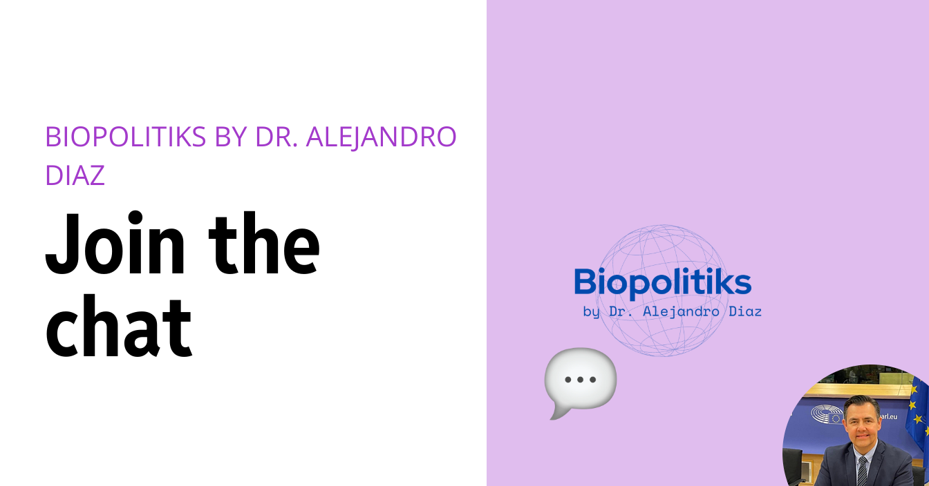 Biopolitiks by Dr. Alejandro Diaz chat