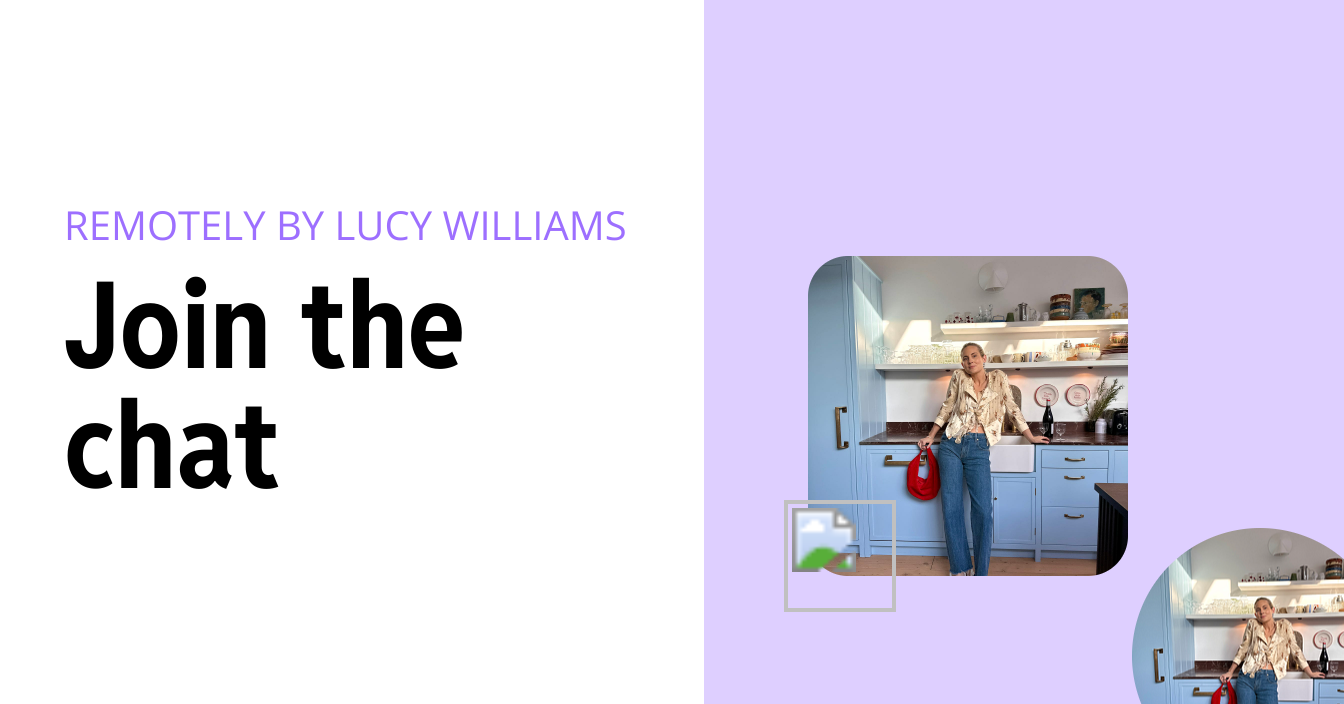 Remotely by Lucy Williams chat