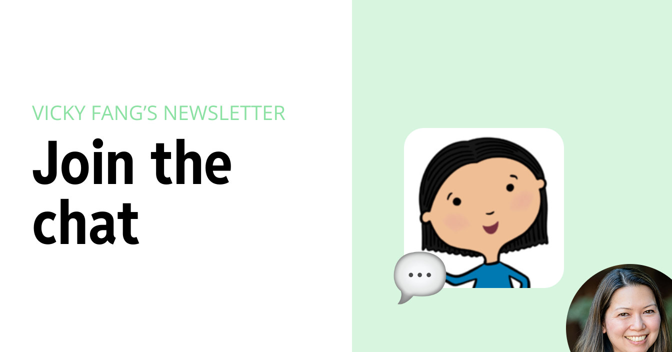 Vicky Fang’s Newsletter chat