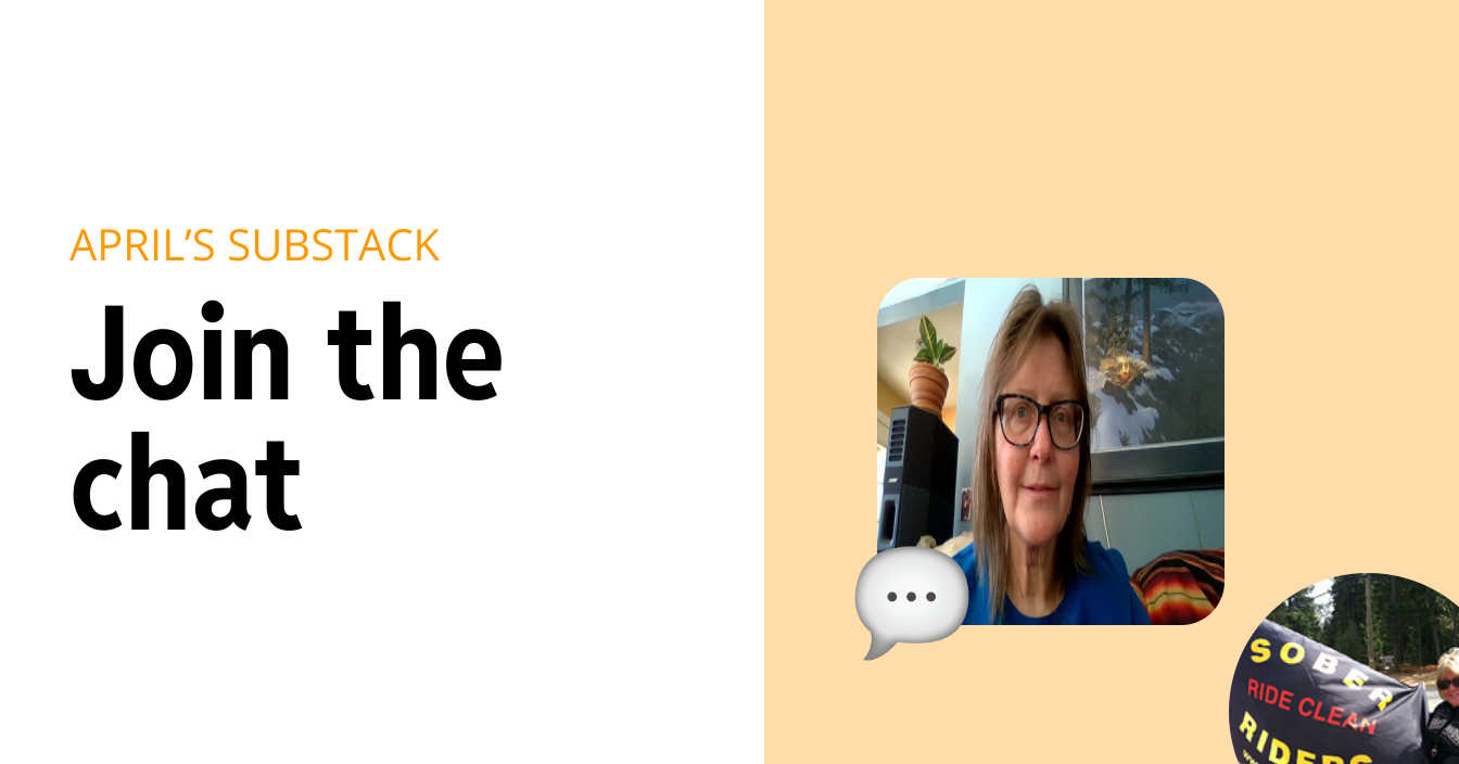 April’s Substack chat