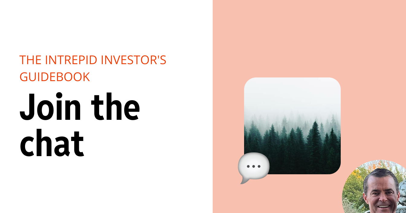 The Intrepid Investor's Guidebook chat