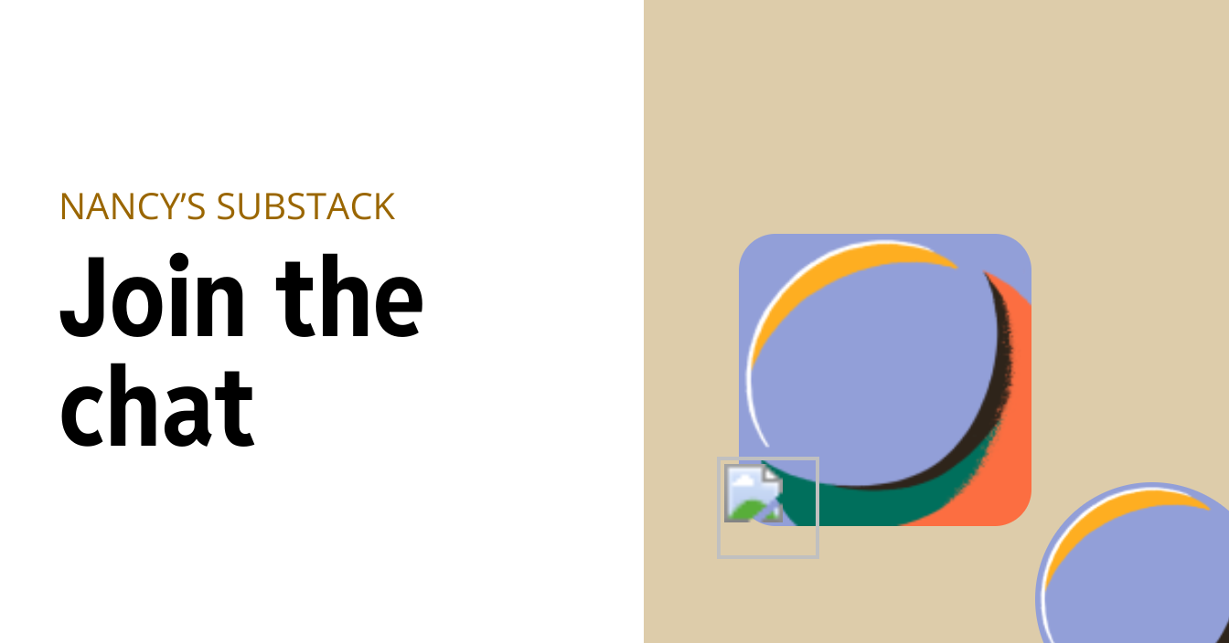 Nancy’s Substack chat