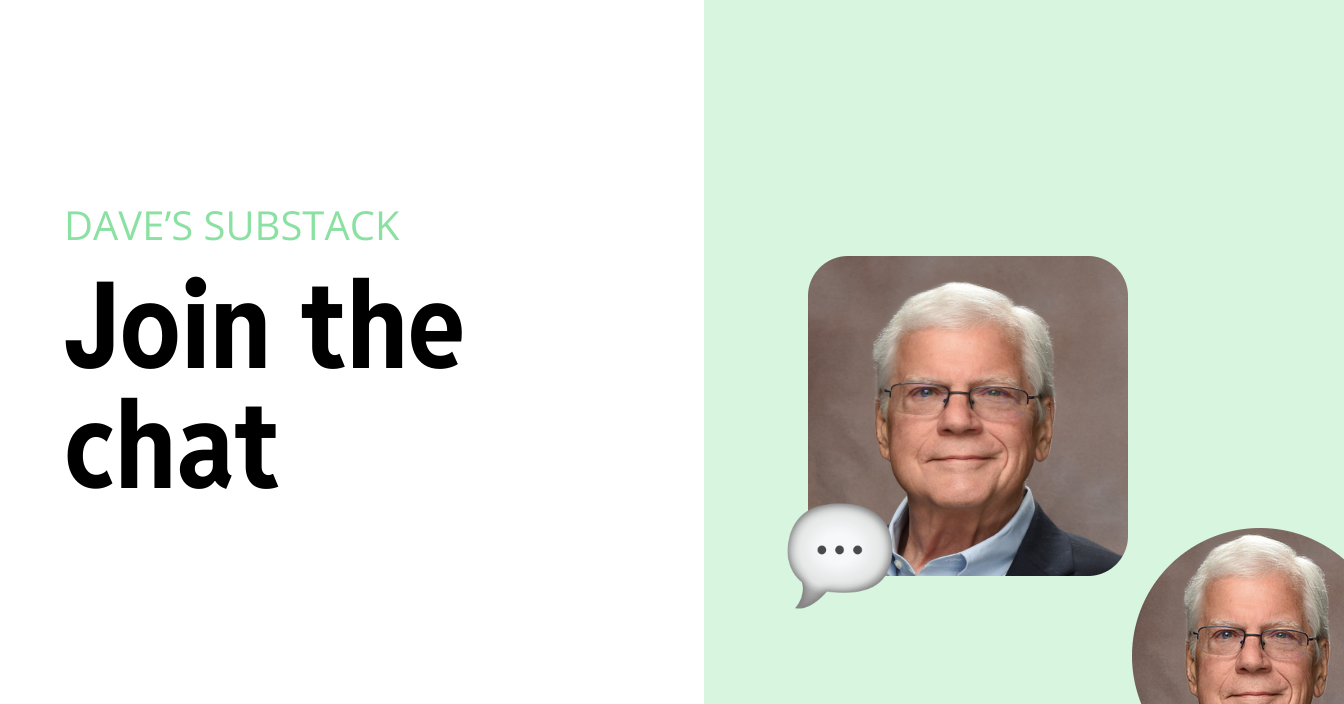 Dave’s Substack chat