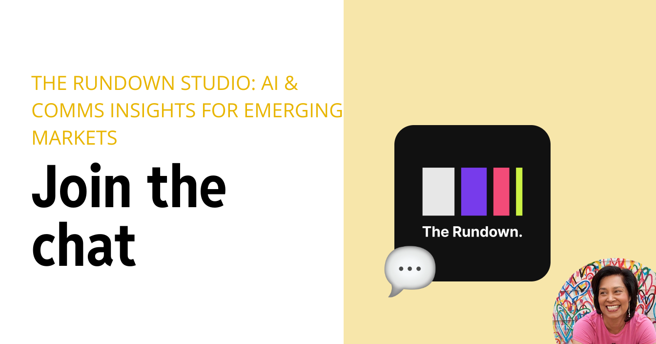 The Rundown Studio chat