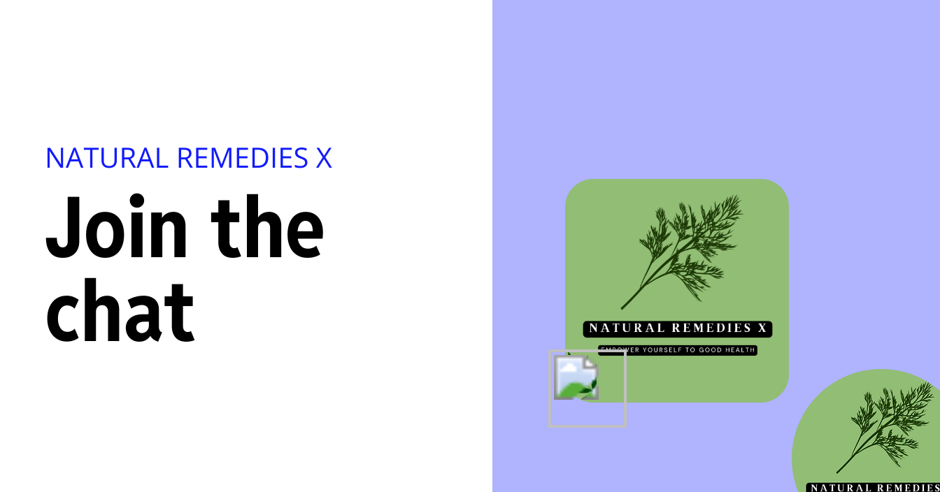 Natural Remedies X chat