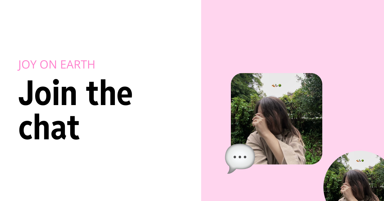 joy on earth chat