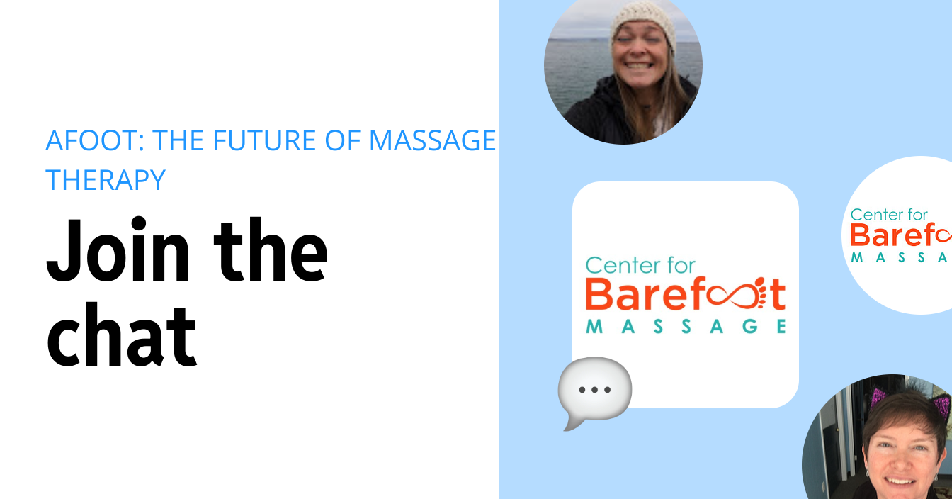 aFoot: the future of massage therapy chat