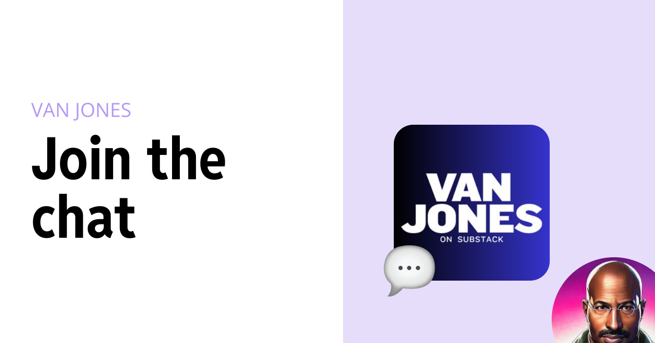 Van Jones chat