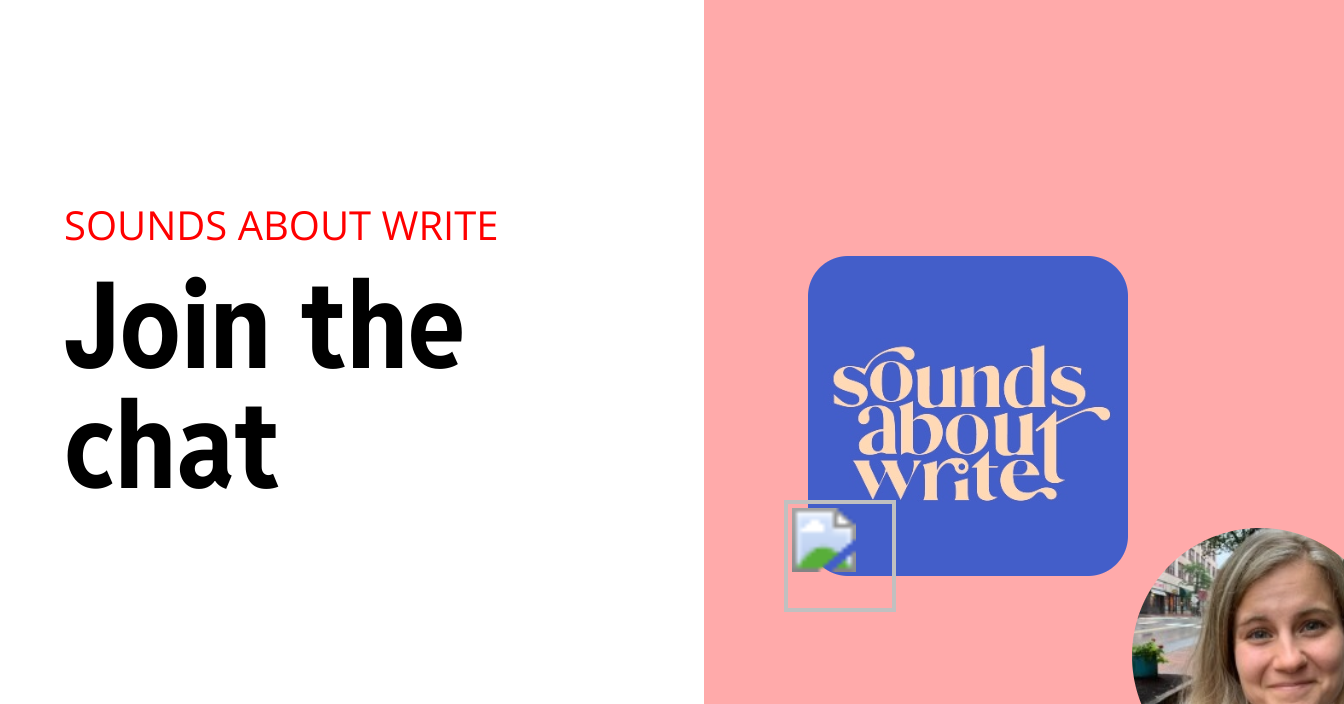 Sounds About Write with Abby Wolfe chat