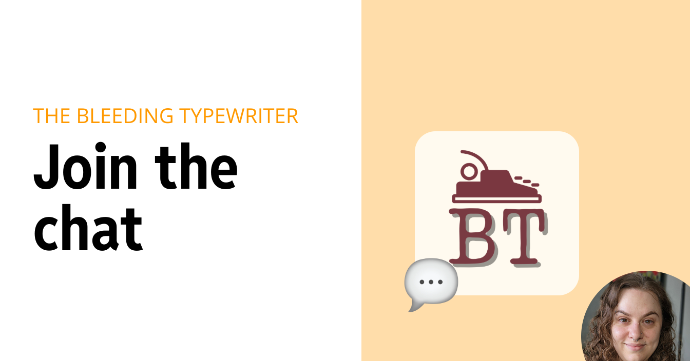 The Bleeding Typewriter chat